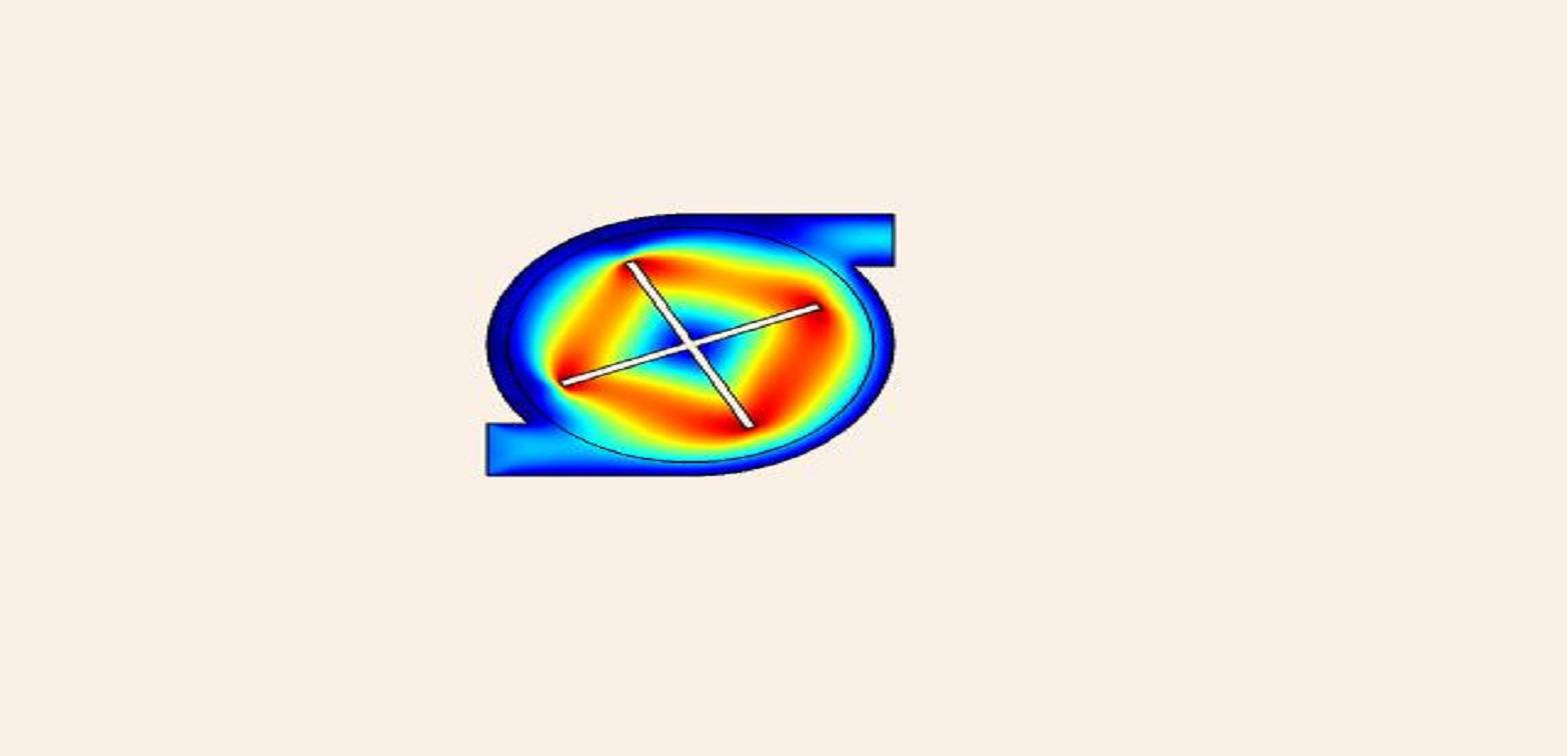 Modeling And Simulation Of The Mixer In Comsol Moving Mesh Sanilco